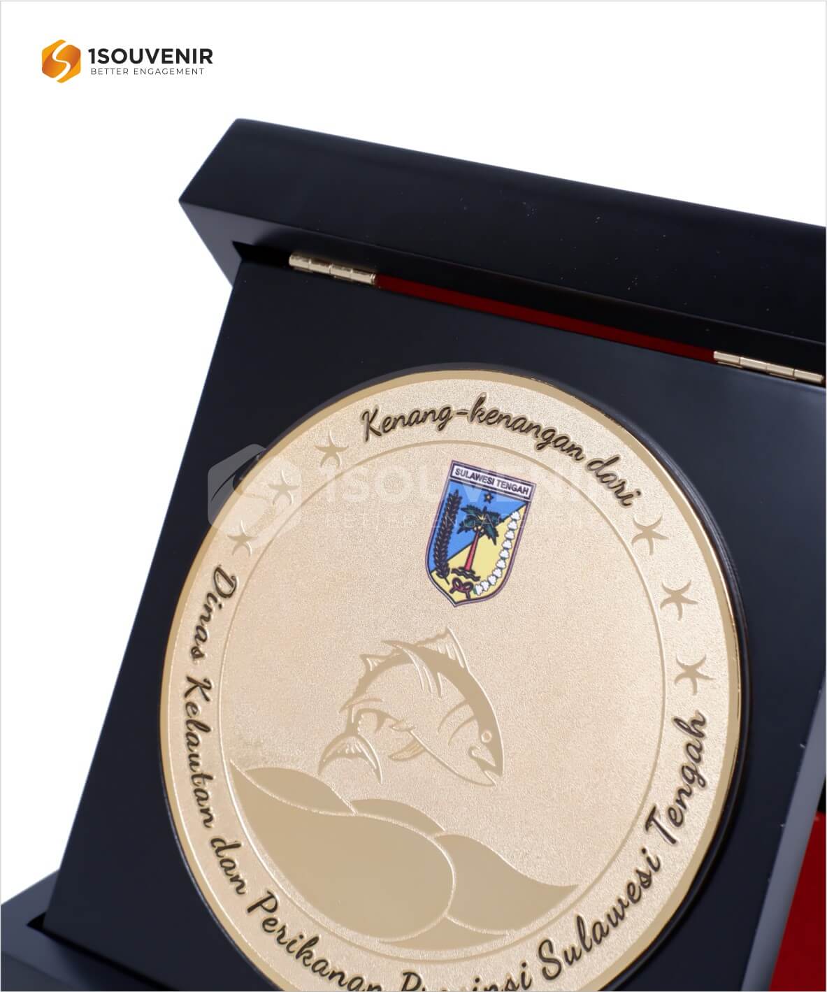 Plakat Kayu Dinas Kelautan dan Perikanan Provinsi Sulteng