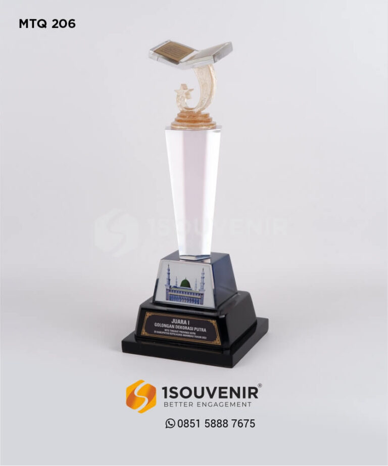 14+ Contoh Piala MTQ Lengkap Desain Terbaru Tahun Ini