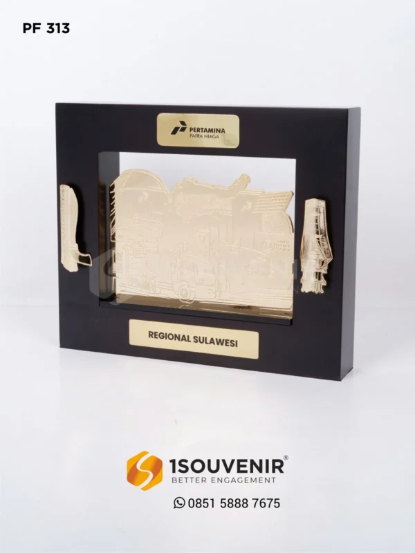 Plakat Frame Pertamina Regional Sulawesi